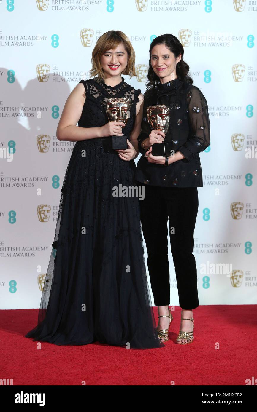 Serena Low, left, and Paloma Baeza pose with their British Short ...