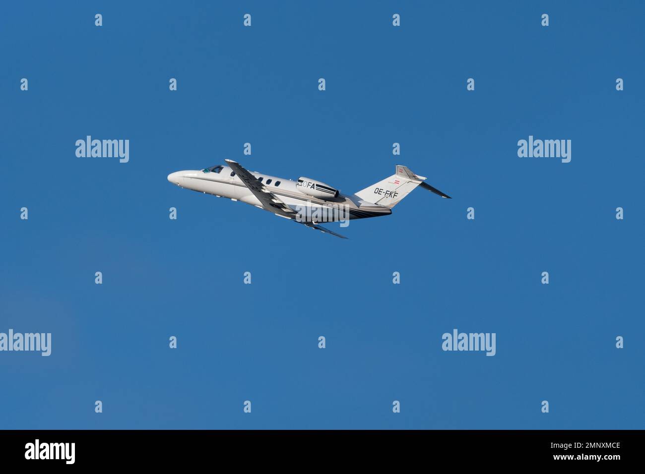 Zurich, Switzerland, January 19, 2023 Cessna Citation CJ2+ business ...
