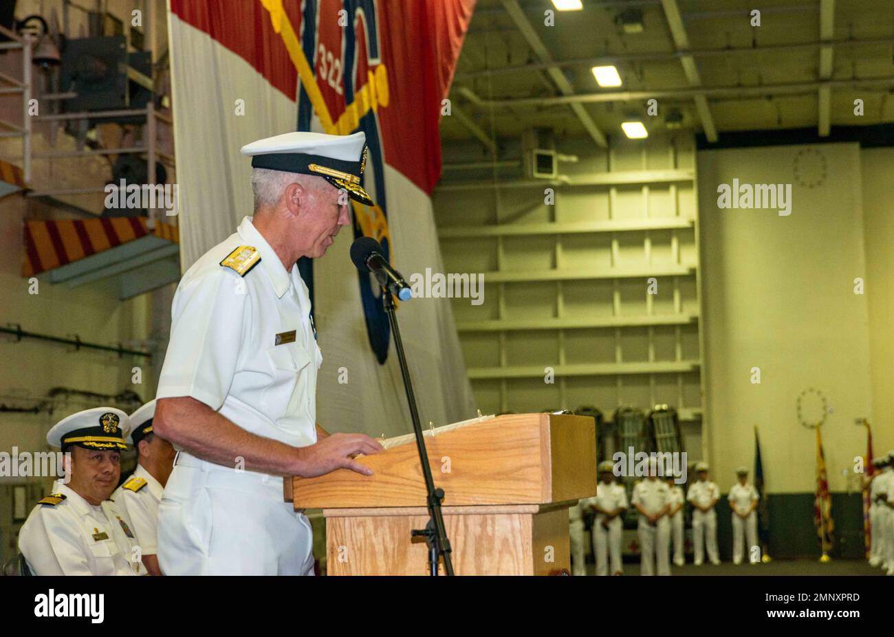 221007-N-DW158-1089 SEA OF JAPAN (Oct. 7, 2022) Vice Adm. Karl Thomas ...