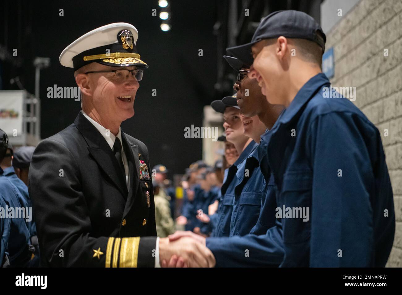 Vice Admiral Yancy Lindsey, commander, Navy Installations Command ...