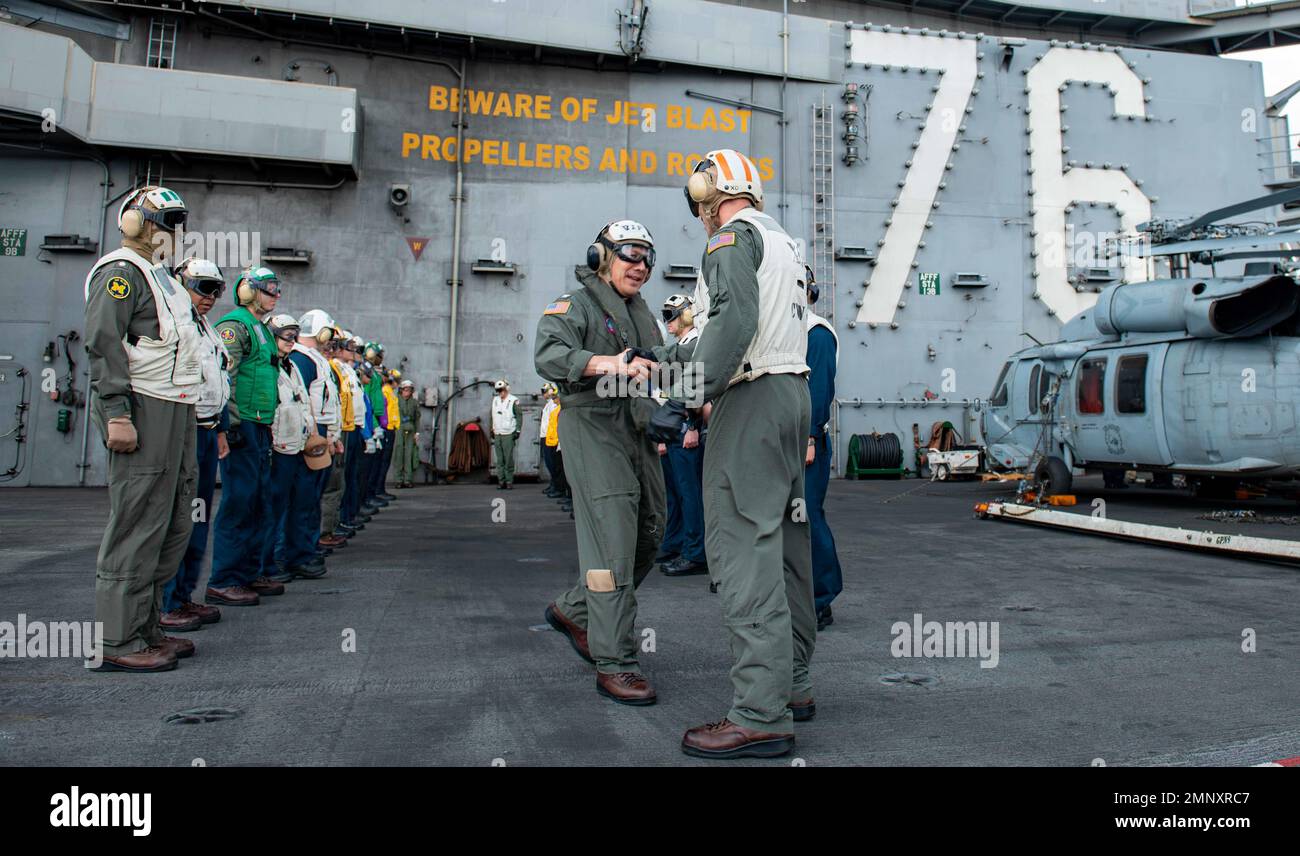 221007-N-LI114-2026 SEA OF JAPAN (Oct. 7, 2022) Capt. Fred Goldhammer ...