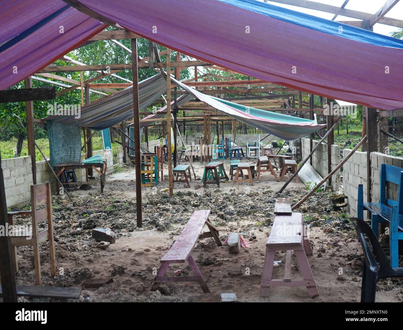 Marabon, Balabac, Philippines. 31st Jan, 2023. Despite of heavy rains ...