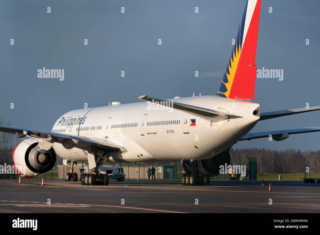 Philippines president plane hi-res stock photography and images - Alamy
