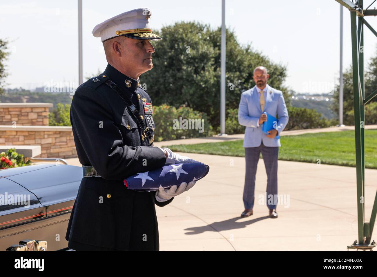 U.S. Marine Corps Maj. Gen. Bradford J. Gering, commanding general of ...