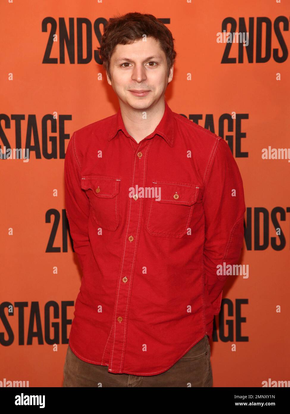 Michael Cera attends the "Lobby Hero" Broadway press meet and greet at ...