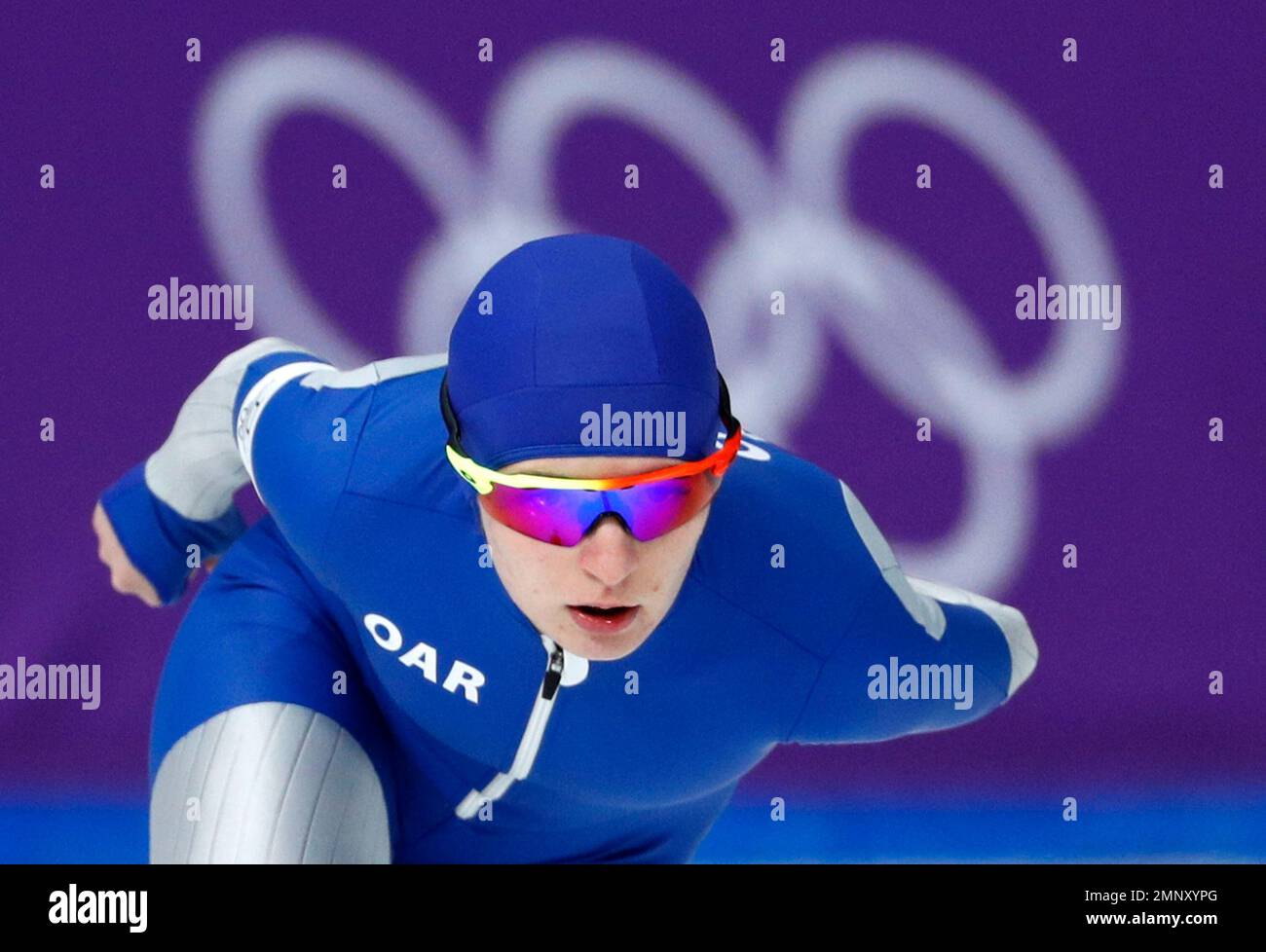 Natalia Voronina, Olympic Athlete from Russia, competes during the ...