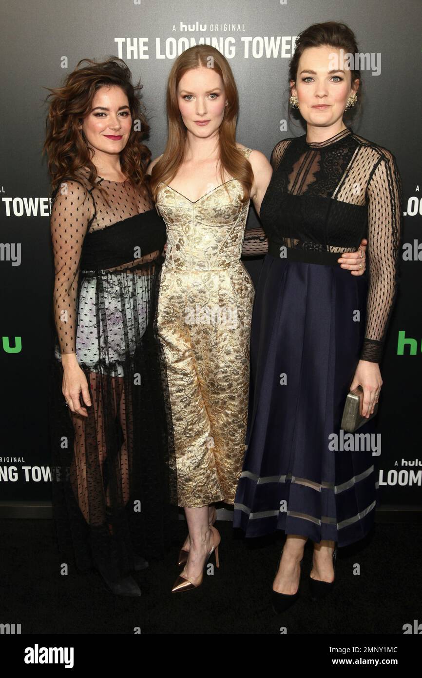 Jamie Neumann, from left, Wrenn Schmidt and Virginia Kull attend the ...