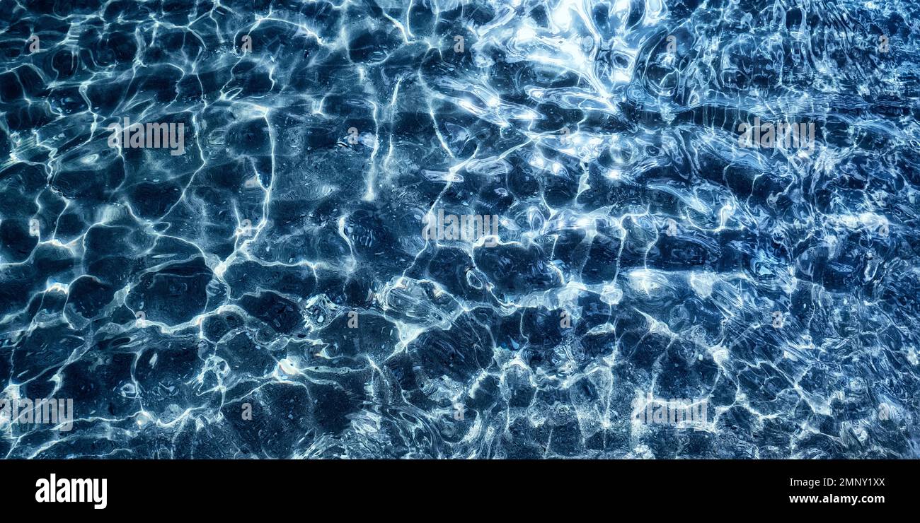 Sea Water Light Reflections Colorful Abstract Background Design Stock ...
