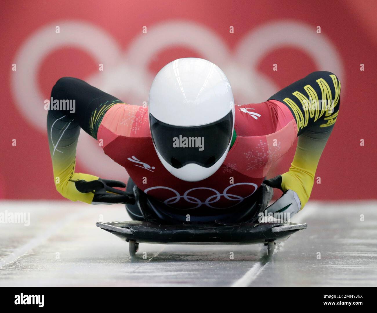 Anthony Watson of Jamaica starts his third run during the men's ...