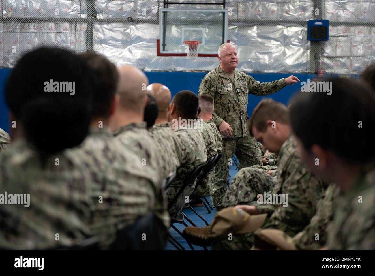 221007-N-UB993-1070 SAN DIEGO (Oct. 7, 2022) Master Chief Petty Officer of the Navy James Honea ...