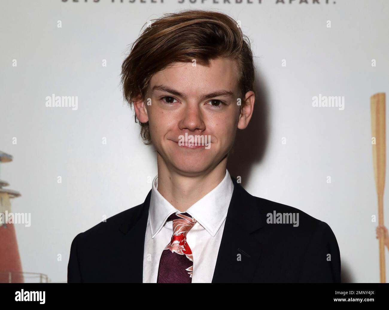 Actor Thomas Brodie-Sangster poses for photographers on arrival at The ...