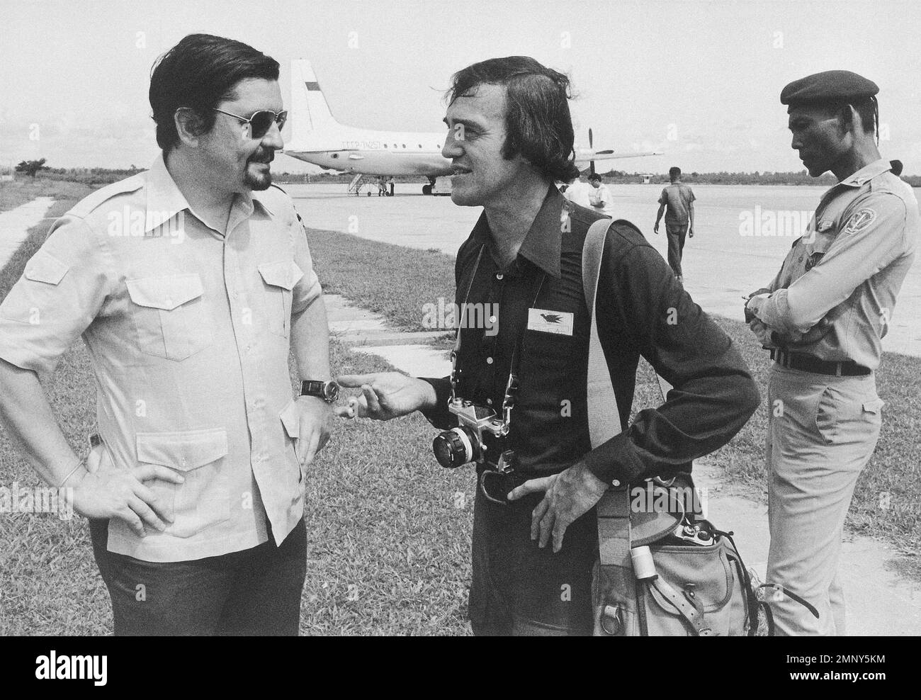 Associated Press Saigon correspondents Richard Pyle, left and Peter ...