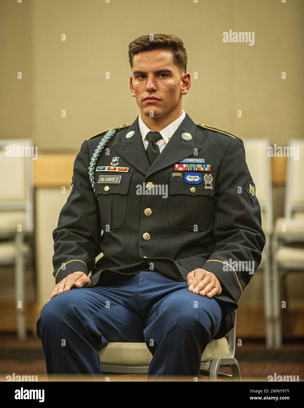 U.S. Army Spc. Samuel Alvarez, assigned to U.S. Army Forces Command ...