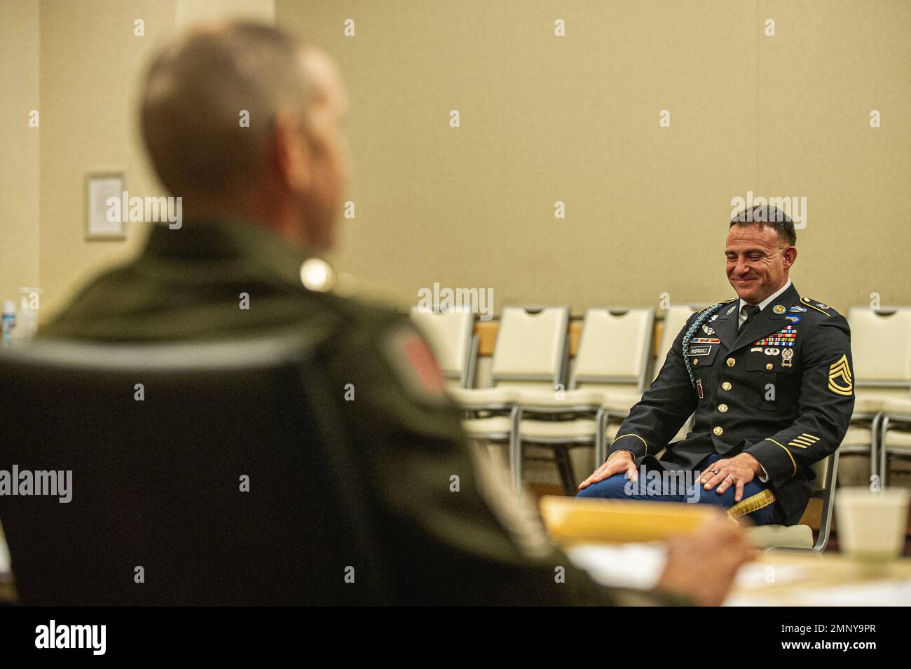 U.S. Army Sgt. 1st. Class Brandon Rodriguez, assigned to U.S. Army ...