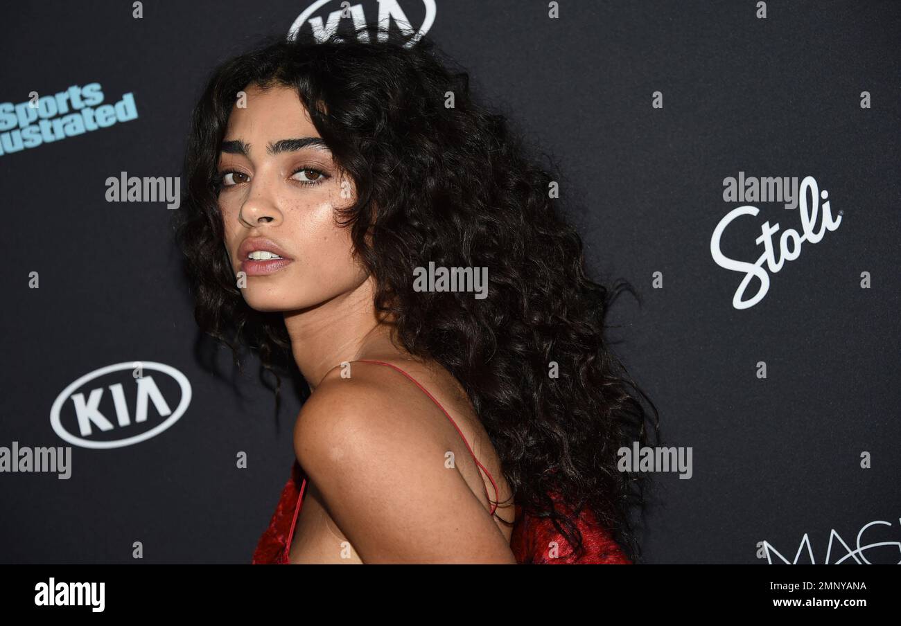 Raven Lyn attends the Sports Illustrated Swimsuit Issue launch party at ...