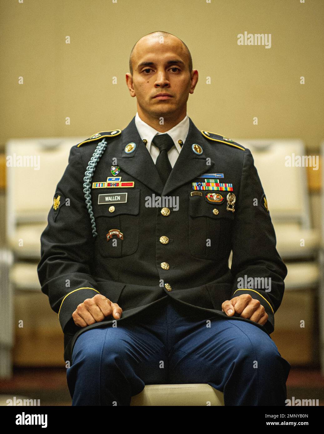 U.S. Army Spc. Nathan Wallen, assigned to the U.S. Army Special ...