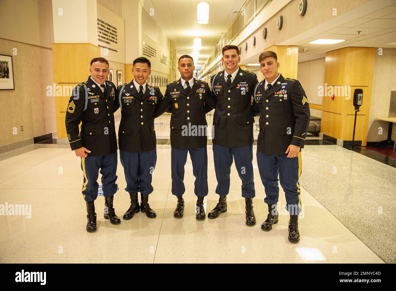 Team Mohawk, representing the U.S. Army Forces Command, poses for a ...