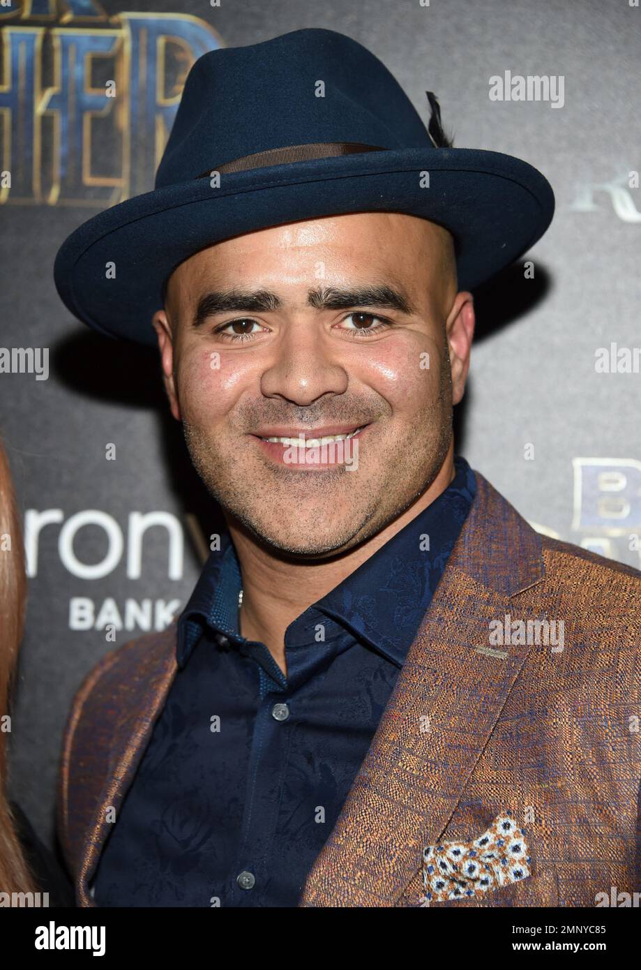 Christopher Jackson attends a special screening of "Black Panther" at ...
