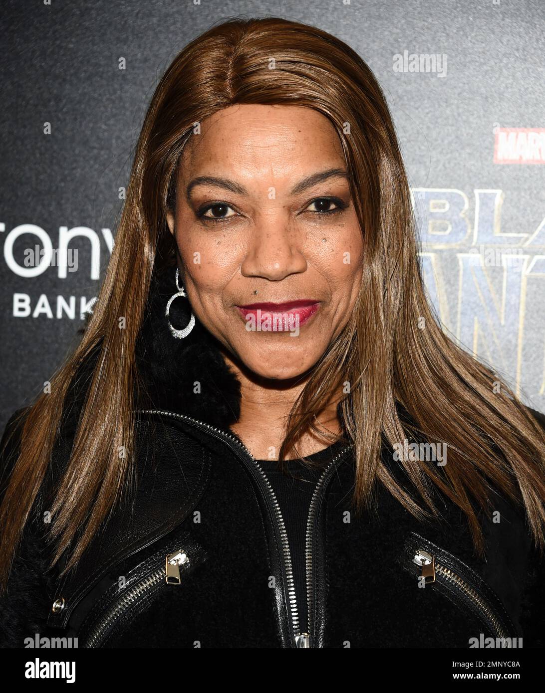 Grace Hightower attends a special screening of "Black Panther" at the ...