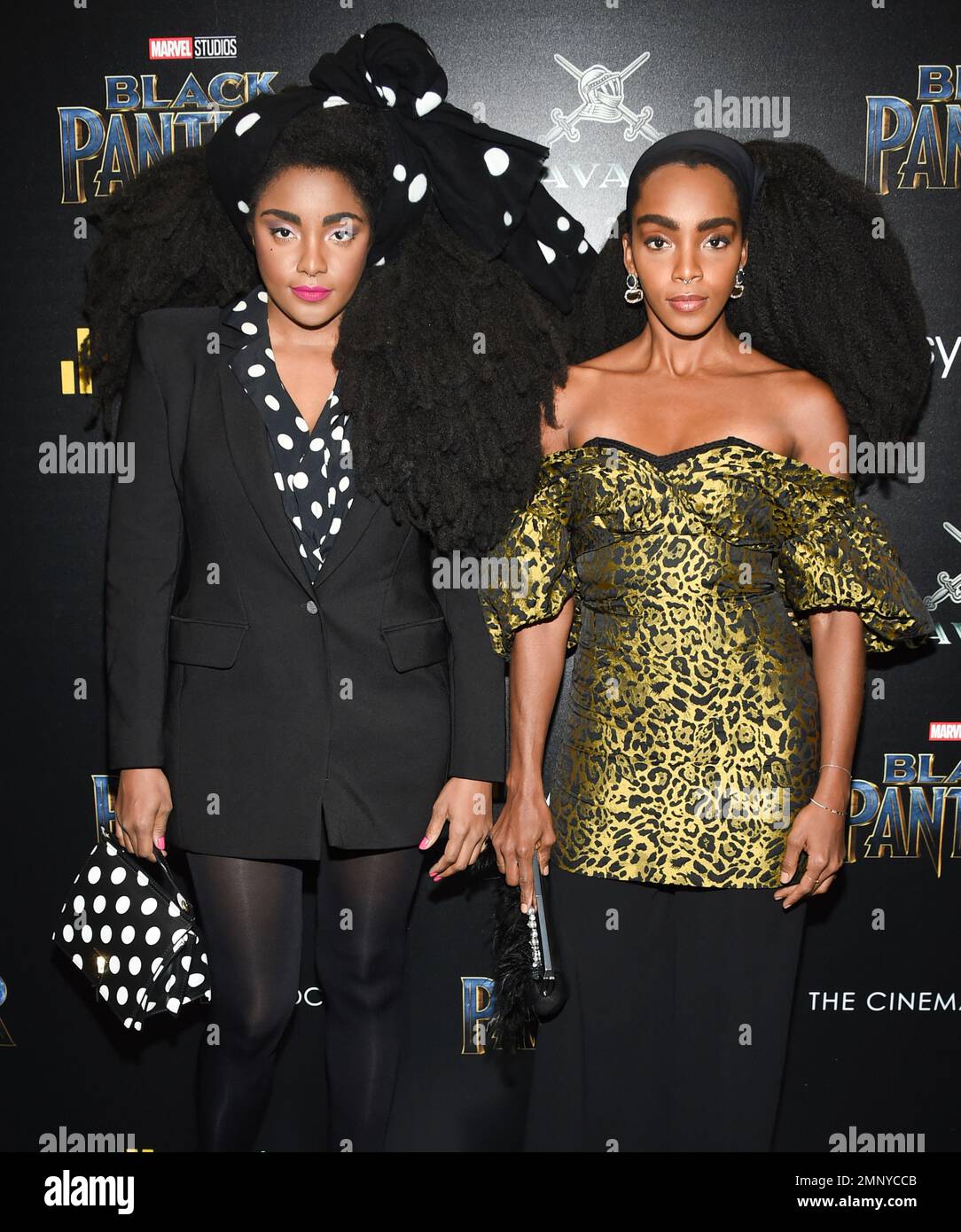 TK Wonder Quann, left, and Cipriana Quann attend a special screening of ...