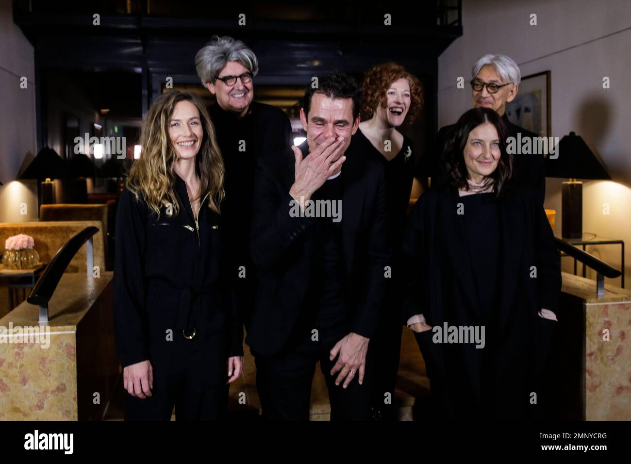 From left: Cecile de France, Chema Prado, Tom Tykwer, Stephanie ...