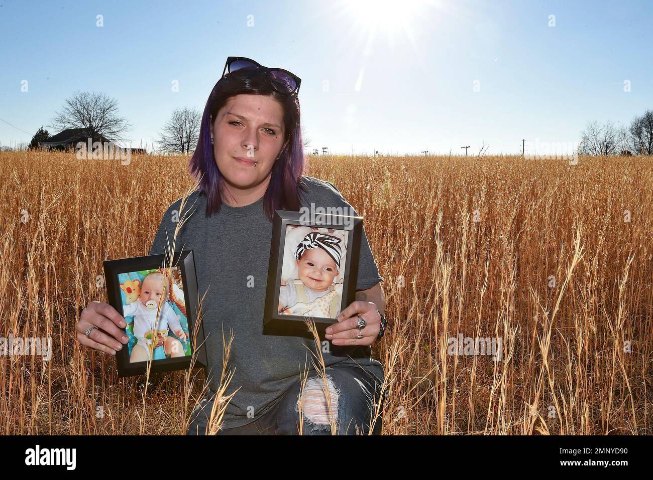 Sarah Sherbert poses for a photo in Anderson, S.C., on Monday, Feb. 5 ...