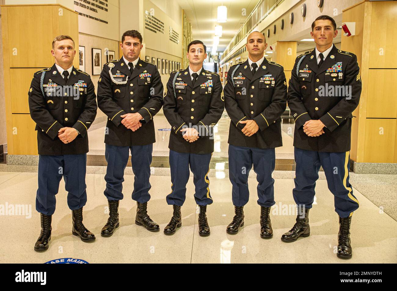 Team USASOC, representing the U.S. Army Special Operations Command, poses for a photo while ...