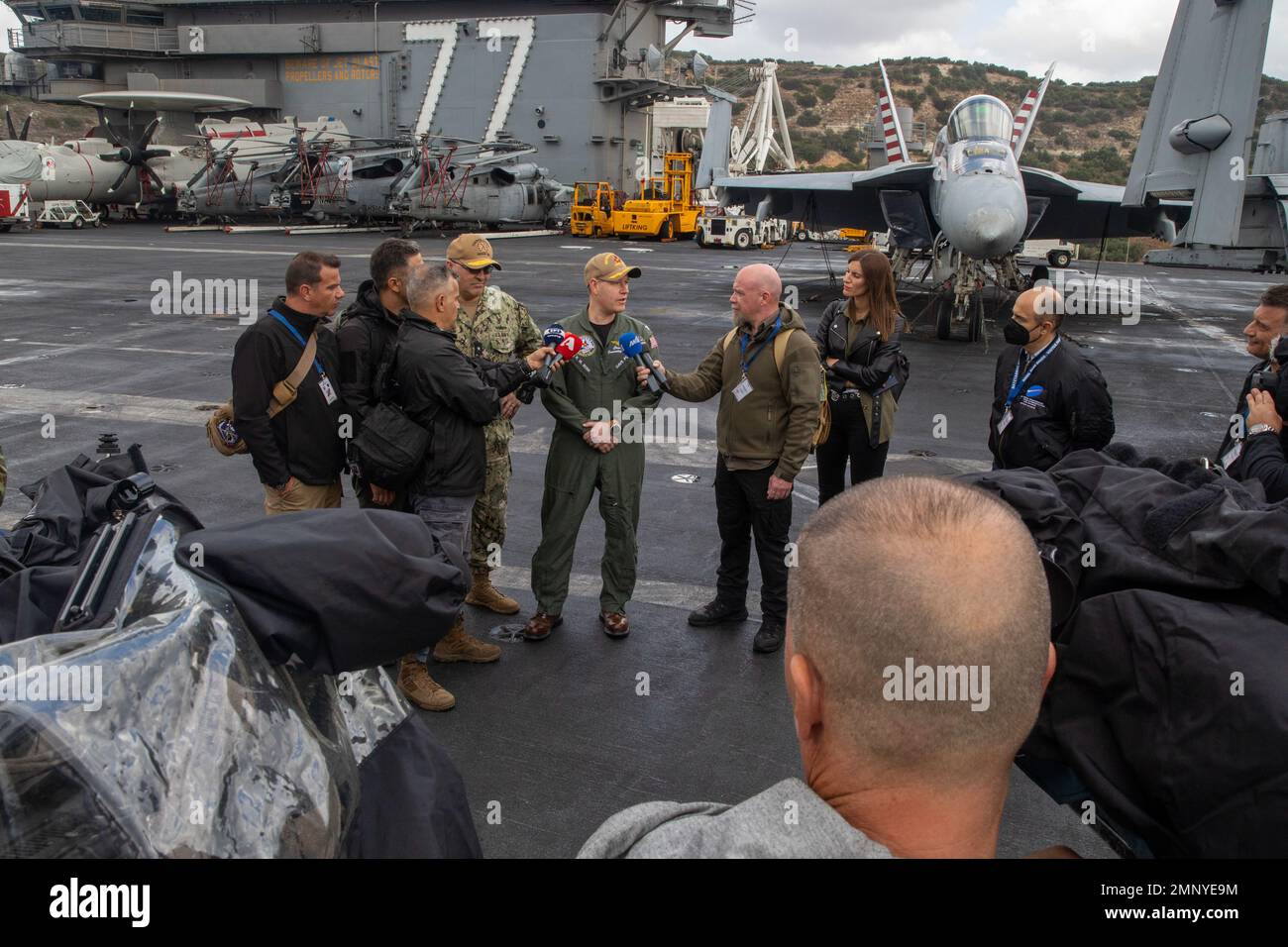 221007-N-XO220-1101 SOUDA BAY, Crete (Oct. 7, 2022) Capt. Dave Pollard ...