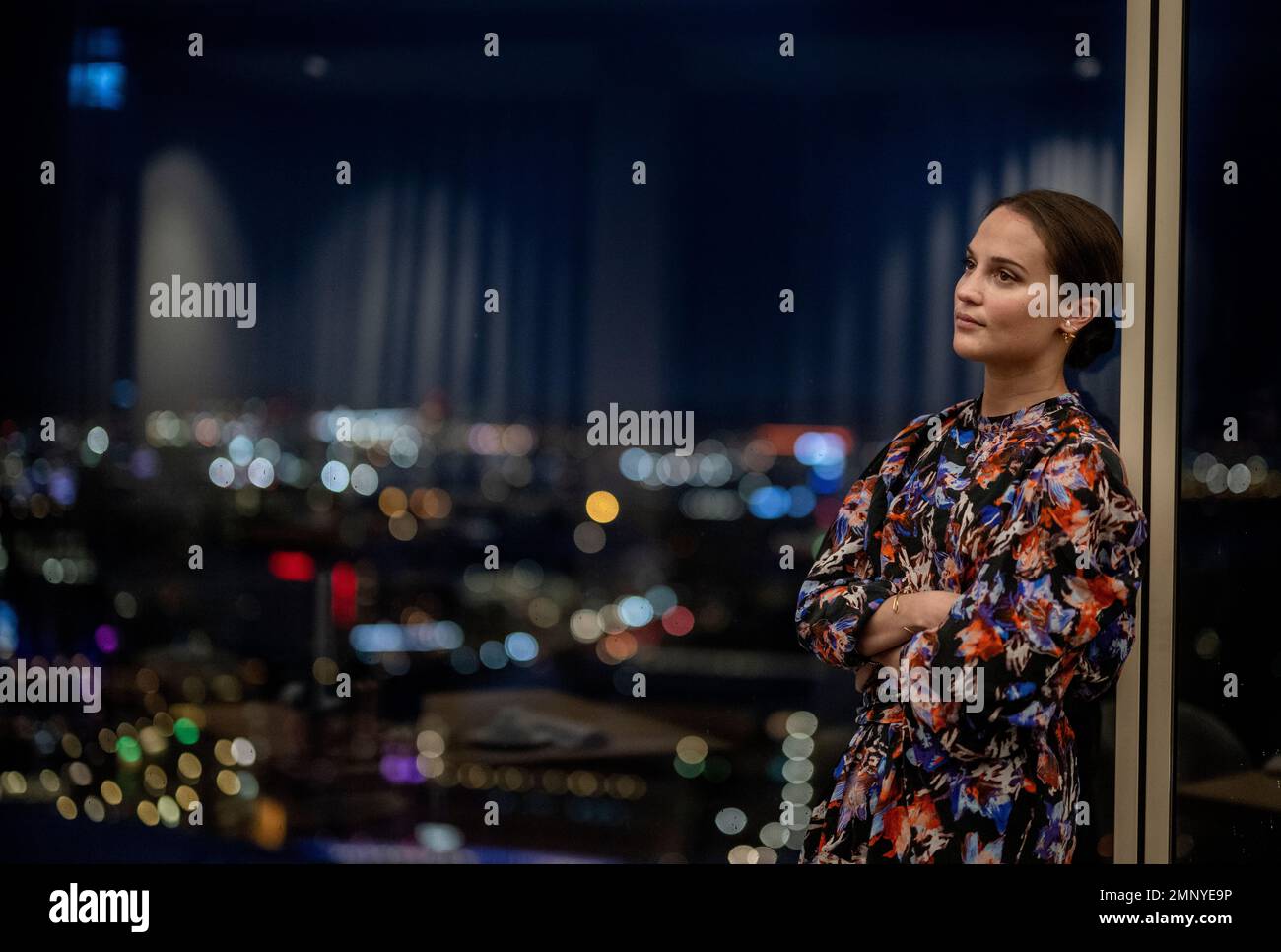 Swedish actress Alicia Vikander photographed in Gothenburg, Sweden, on ...