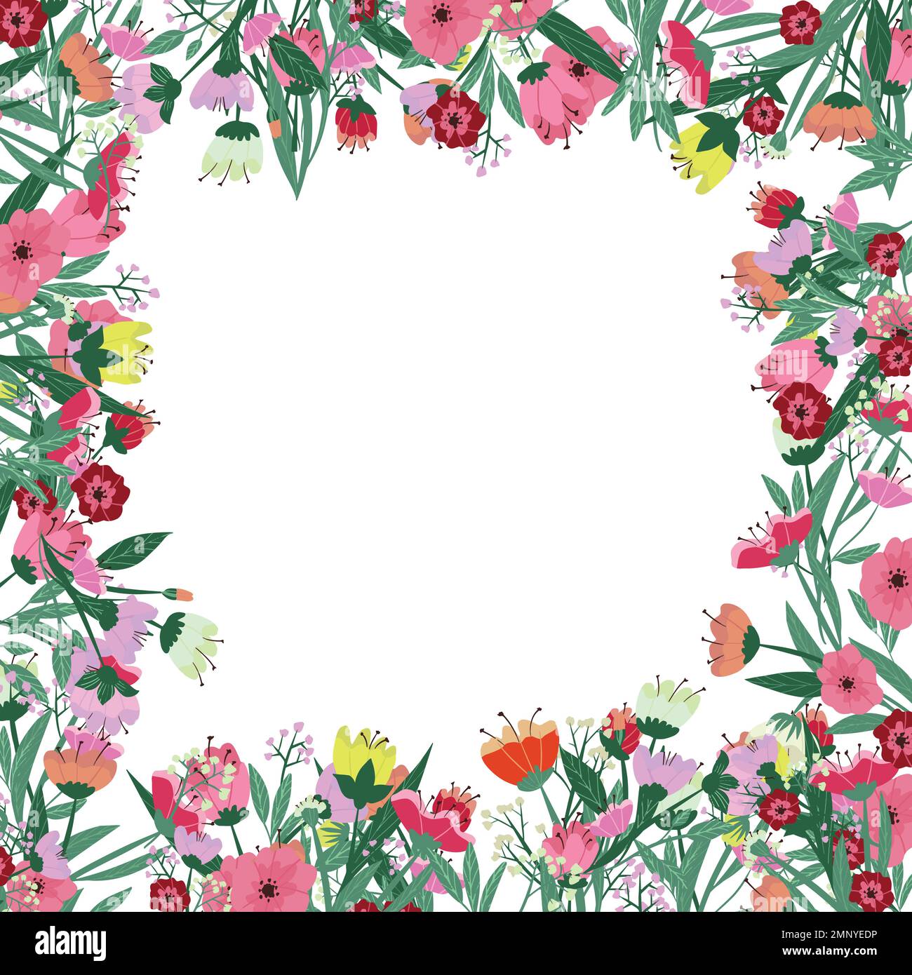 Floral arrange Stock Vector Images - Alamy