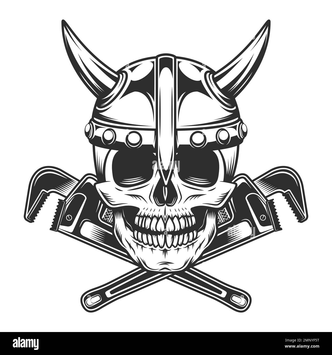 Viking reconstruction Stock Vector Images - Alamy