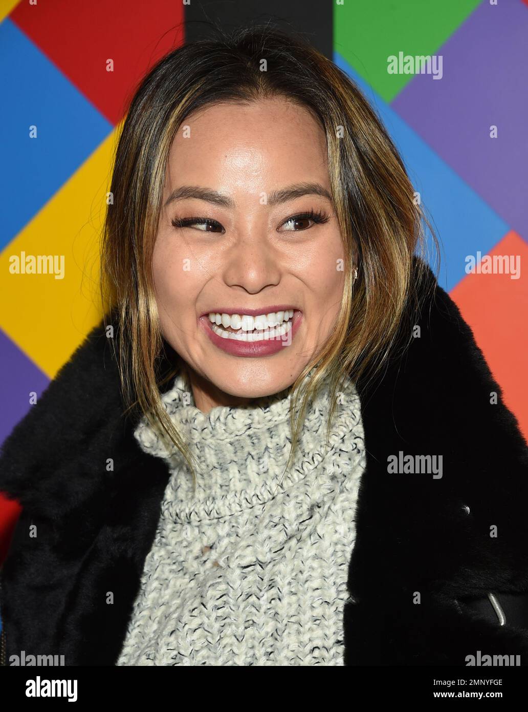 Jamie Chung attends a special screening of "Black Panther" at the ...