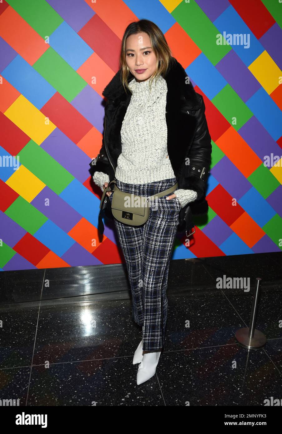 Jamie Chung attends a special screening of "Black Panther" at the ...