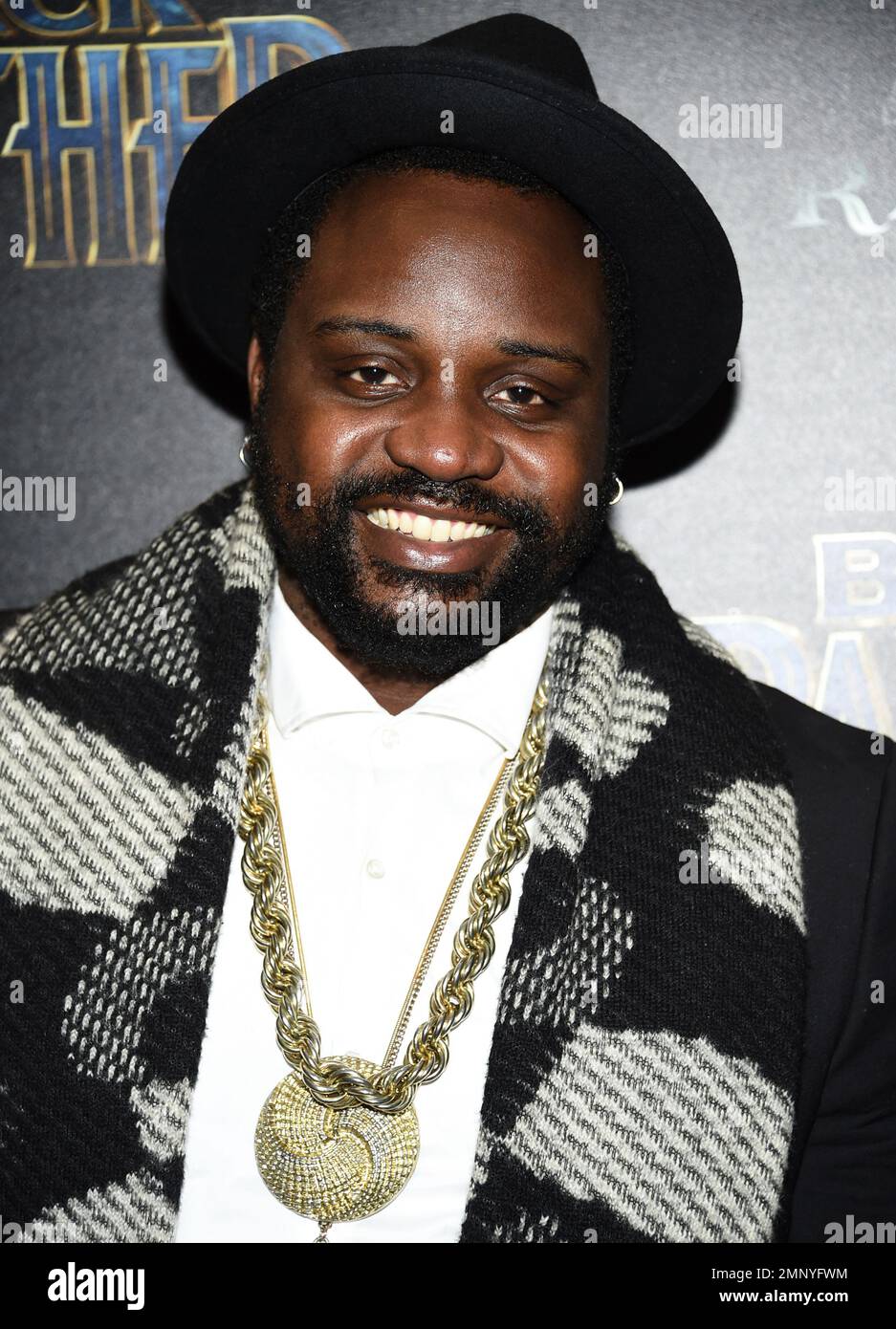 Brian Tyree Henry attends a special screening of "Black Panther" at the ...