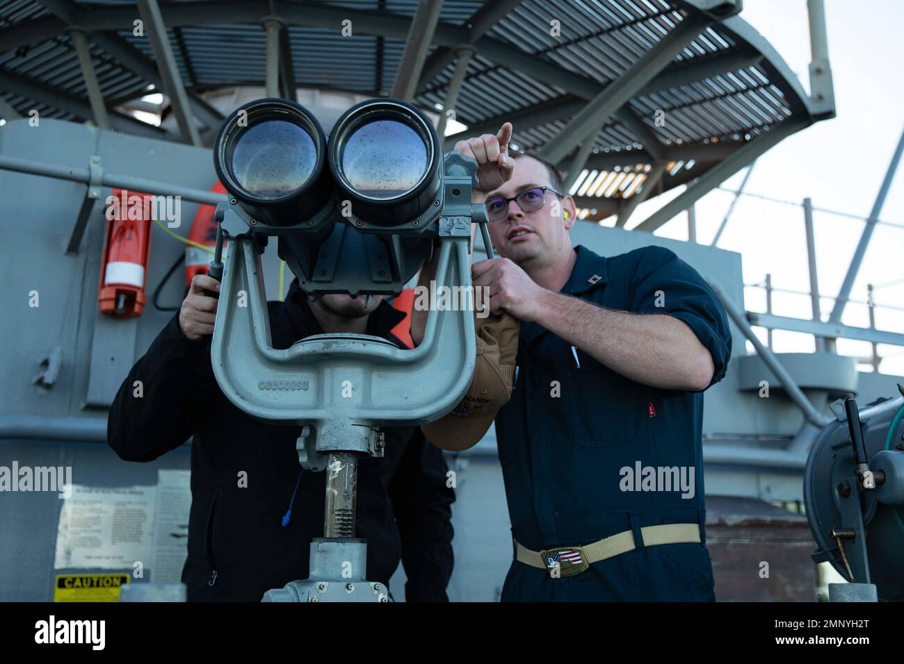 221007-N-LK647-0166 ATLANTIC OCEAN—Lt. Timothy DeStefano, a weapons ...