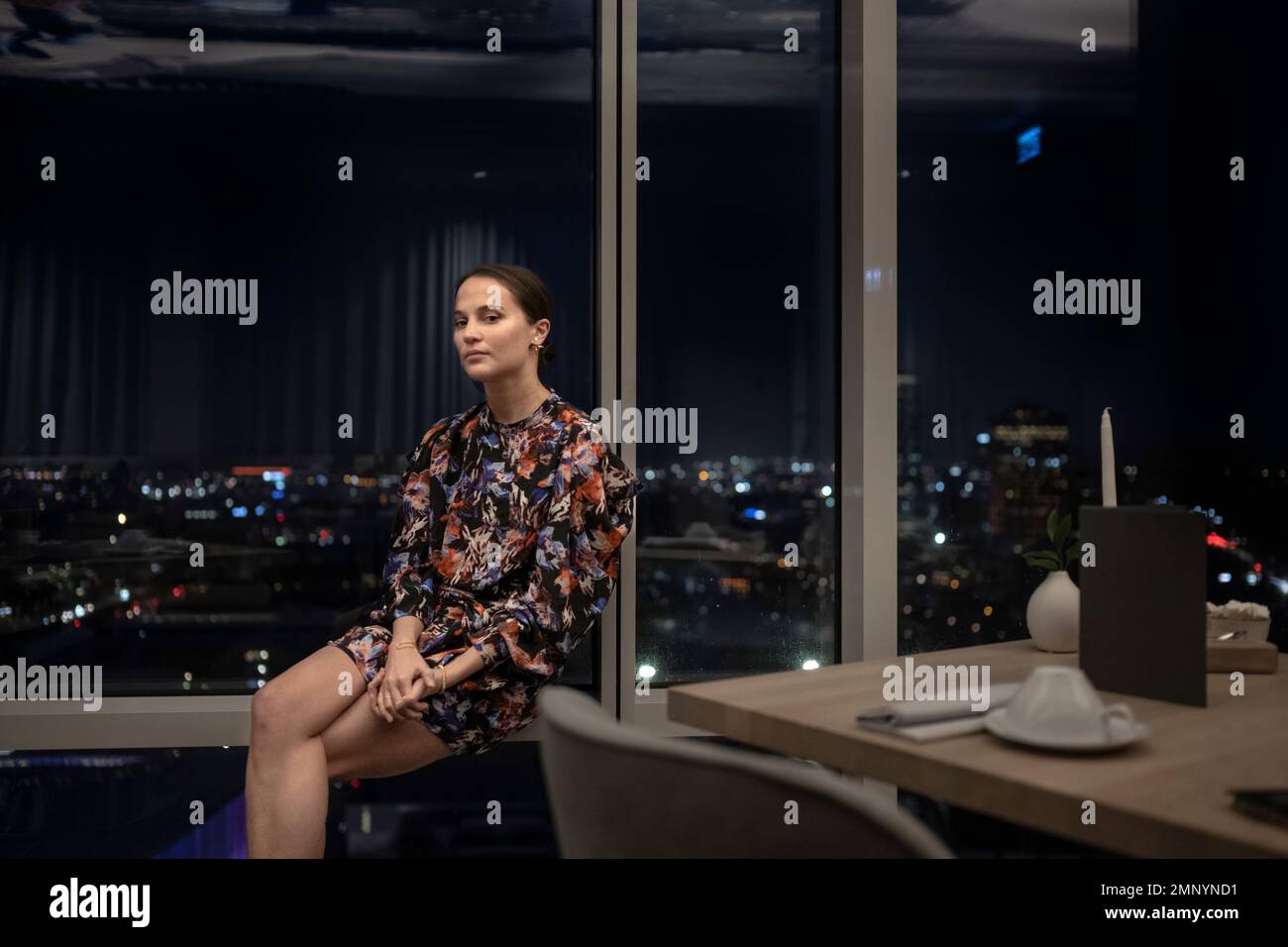 Swedish actress Alicia Vikander photographed in Gothenburg, Sweden, on ...
