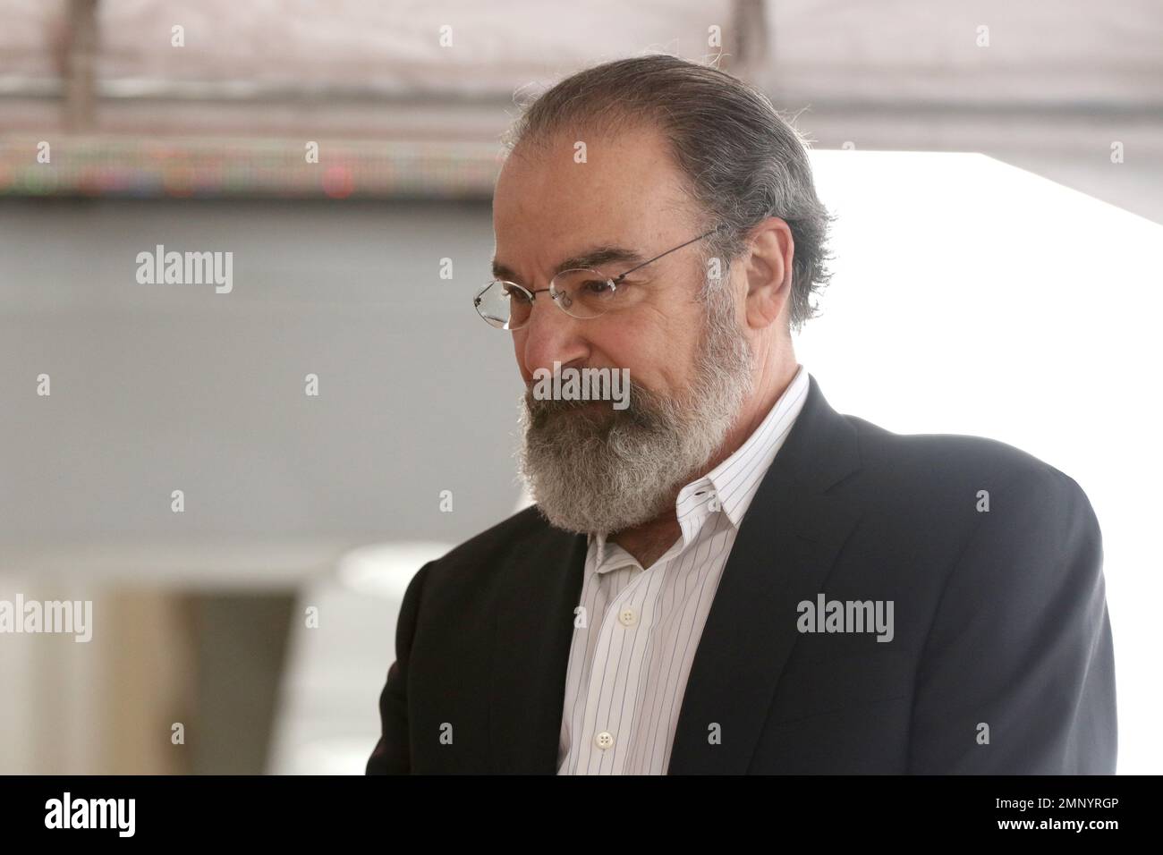 Mandy Patinkin attends the ceremony honoring him with a star at the ...