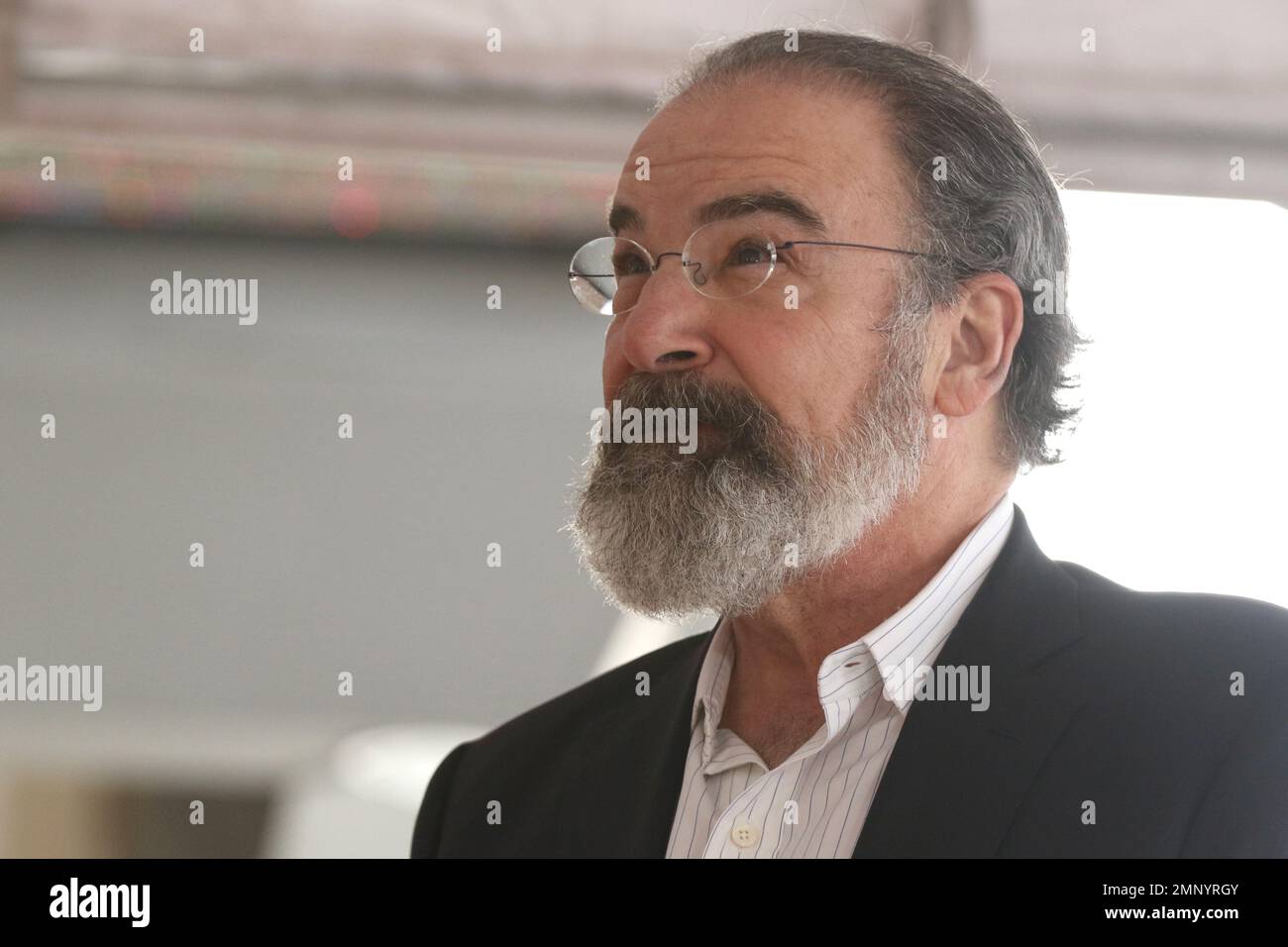 Mandy Patinkin attends the ceremony honoring him with a star at the ...