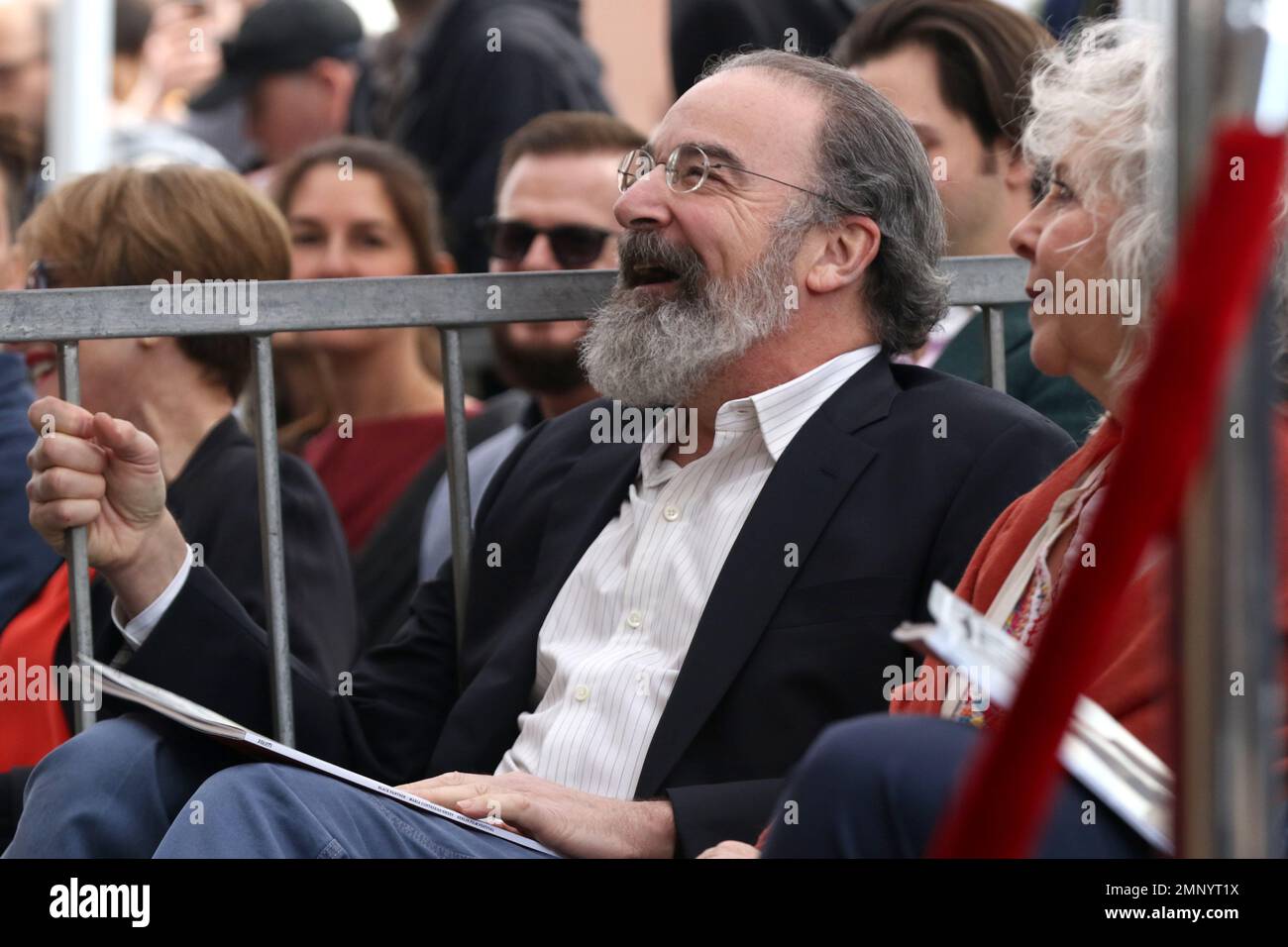 Mandy Patinkin attends the ceremony honoring him with a star at the ...