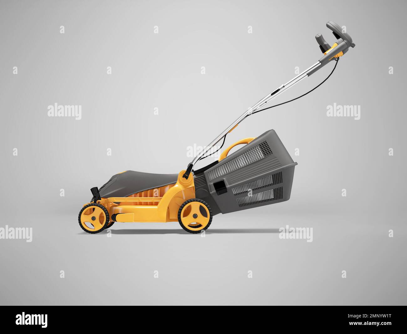 Lawn Mower Side View