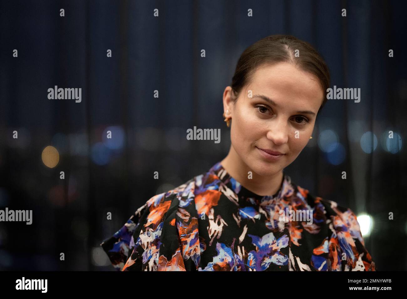 Swedish actress Alicia Vikander photographed in Gothenburg, Sweden, on ...