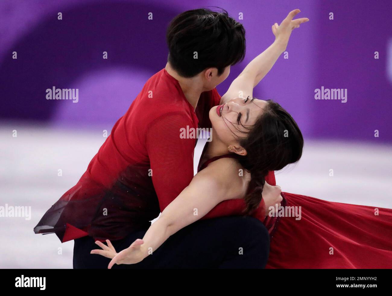Alex Shibutani and Maia Shibutani of the United States perform in the ...