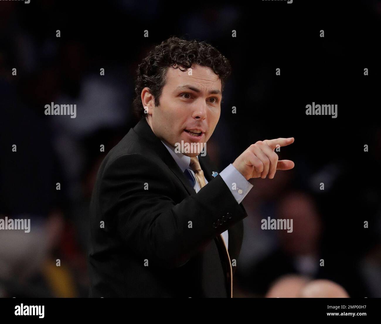 Georgia Tech head coach Josh Pastner in the second of an NCAA college ...
