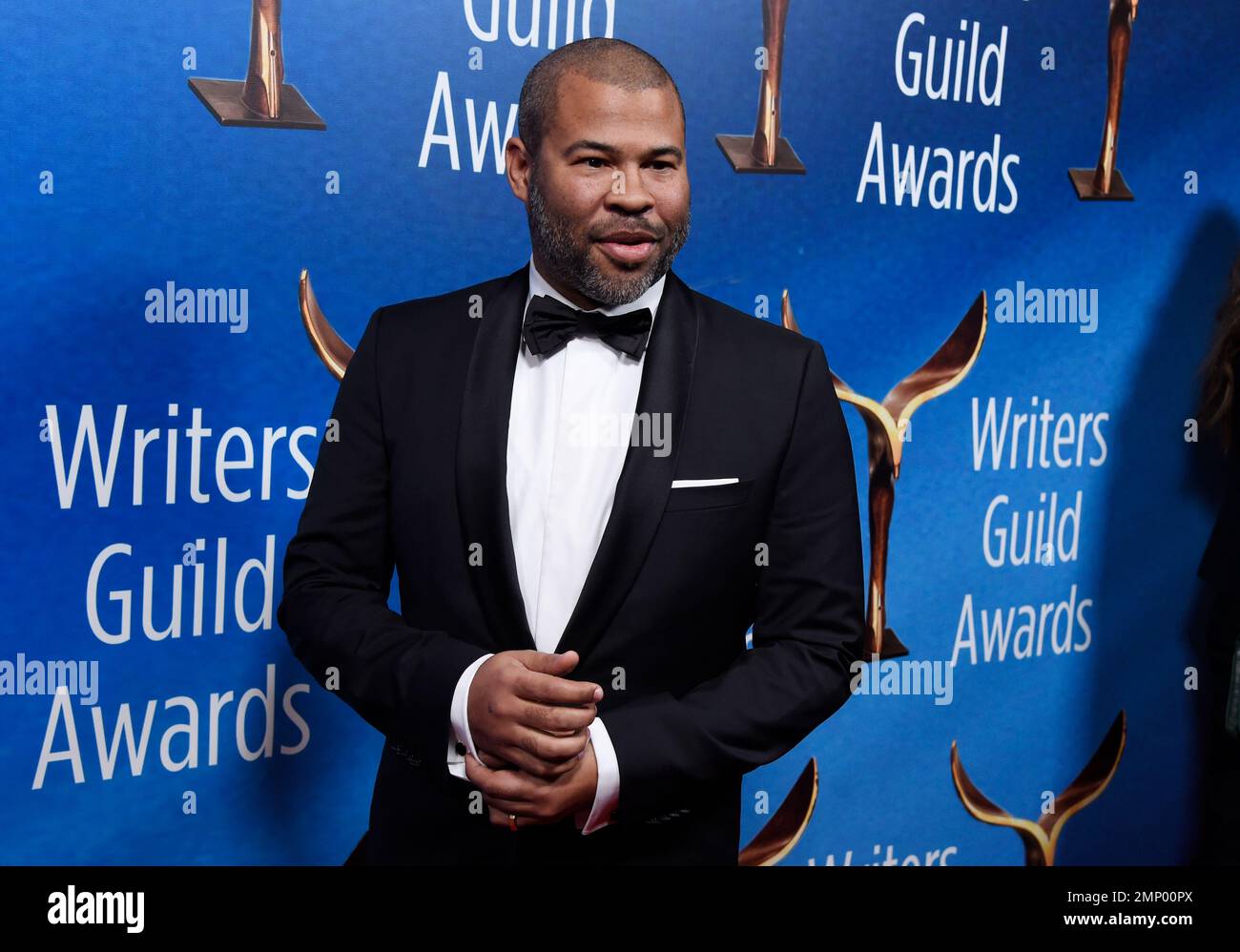 Jordan Peele, writer/director of the film "Get Out," poses at the 2018 ...