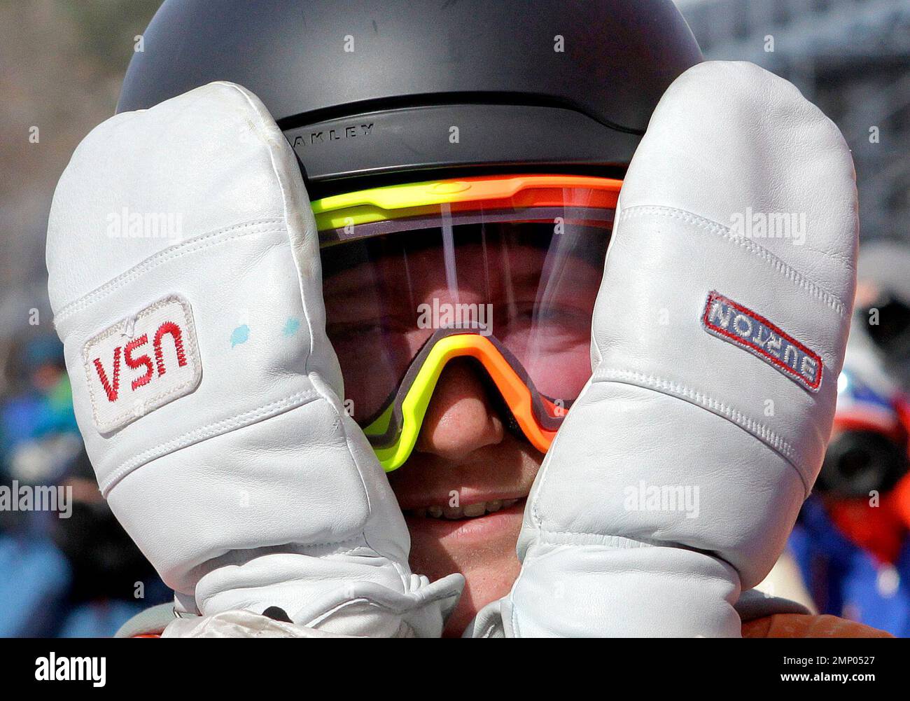 RedGerard, of the United States, celebrates after winning gold in the ...