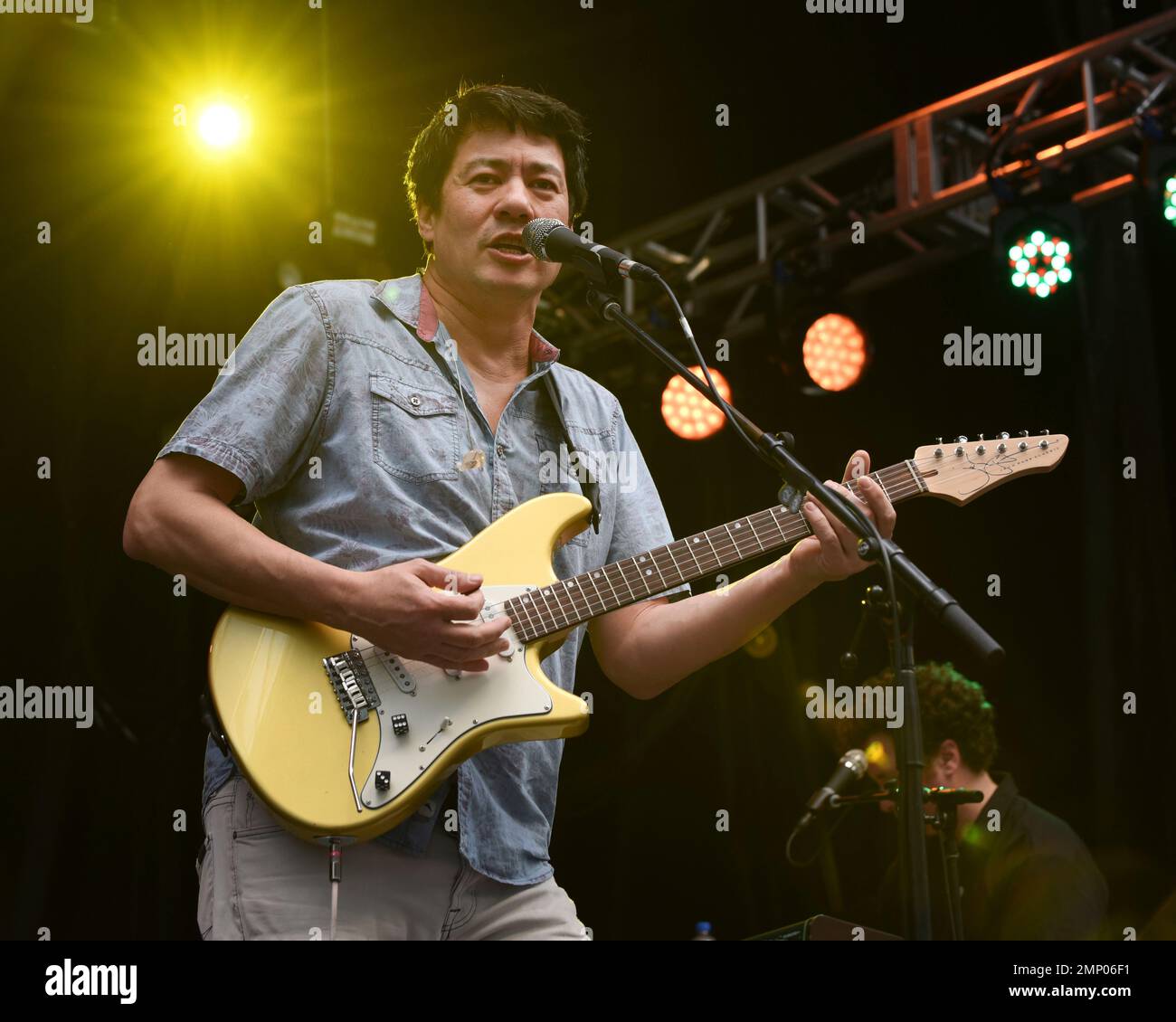 Todd Mohr of Big Head Todd and The Monsters open for the Goo Goo Dolls ...