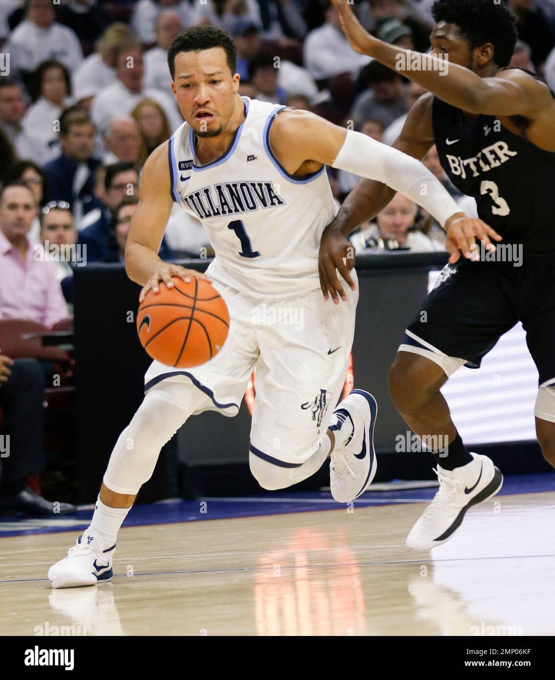 Villanova guard Jalen Brunson (1) in action during an NCAA college ...