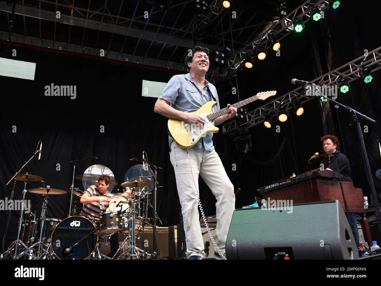 Todd Mohr of Big Head Todd and The Monsters open for the Goo Goo Dolls ...