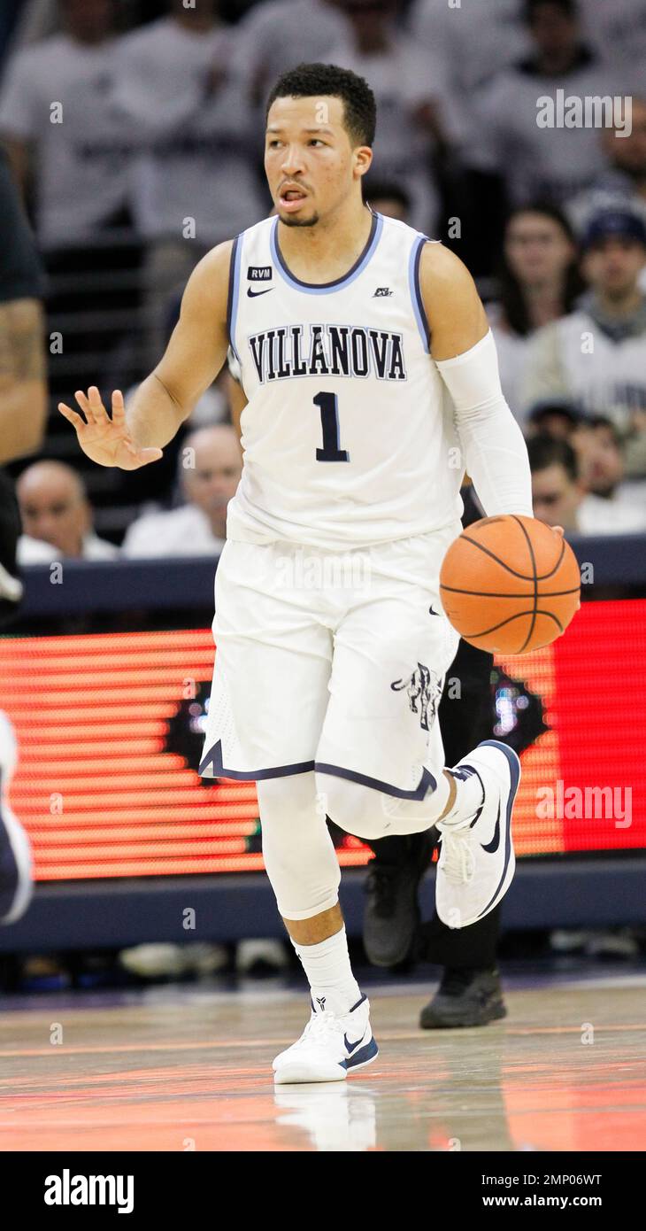 Villanova guard Jalen Brunson (1) in action during an NCAA college ...
