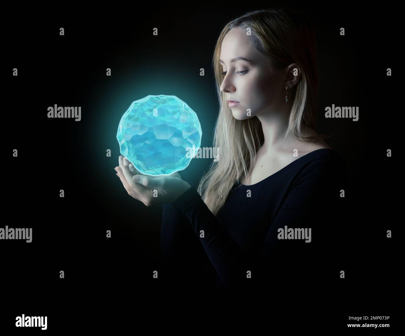 Crystal girl hi-res stock photography and images - Alamy